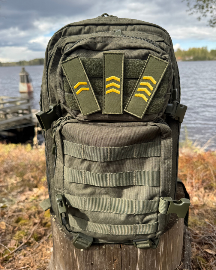 Sotilasarvomerkit | Kenttäväriarvomerkit | Täysväriarvomerkit ...